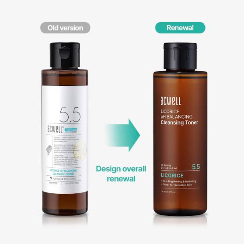 Jual Renewal ACWELL Licorice pH Balancing Cleansing Toner 150ml ...
