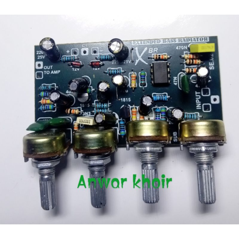 Jual KIT TONE CONTROL MONO XBR/ KIT TONE CONTROL MONO + SUBWOOFER ...