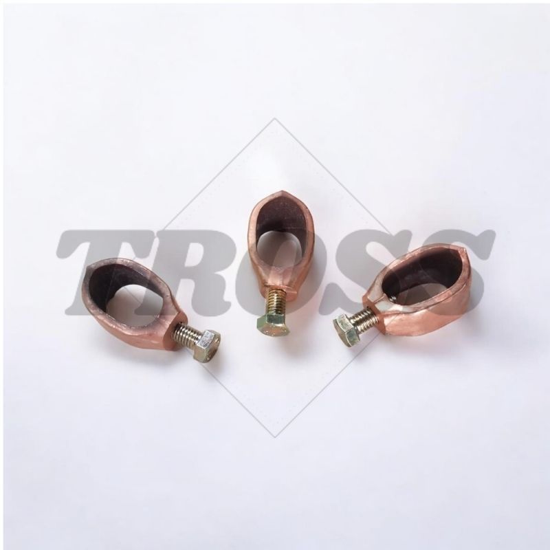 Jual PUSAT GROUNDING KLEM CINCIN OVAL STICK - FOR ROD ISOLATOR KABEL ...