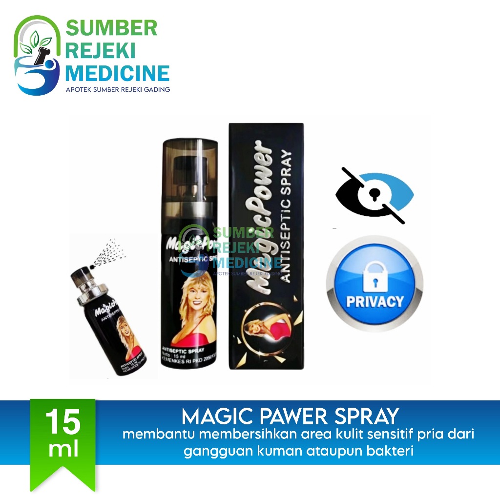 Jual Magic Power Antiseptic Spray 15 mL | Shopee Indonesia