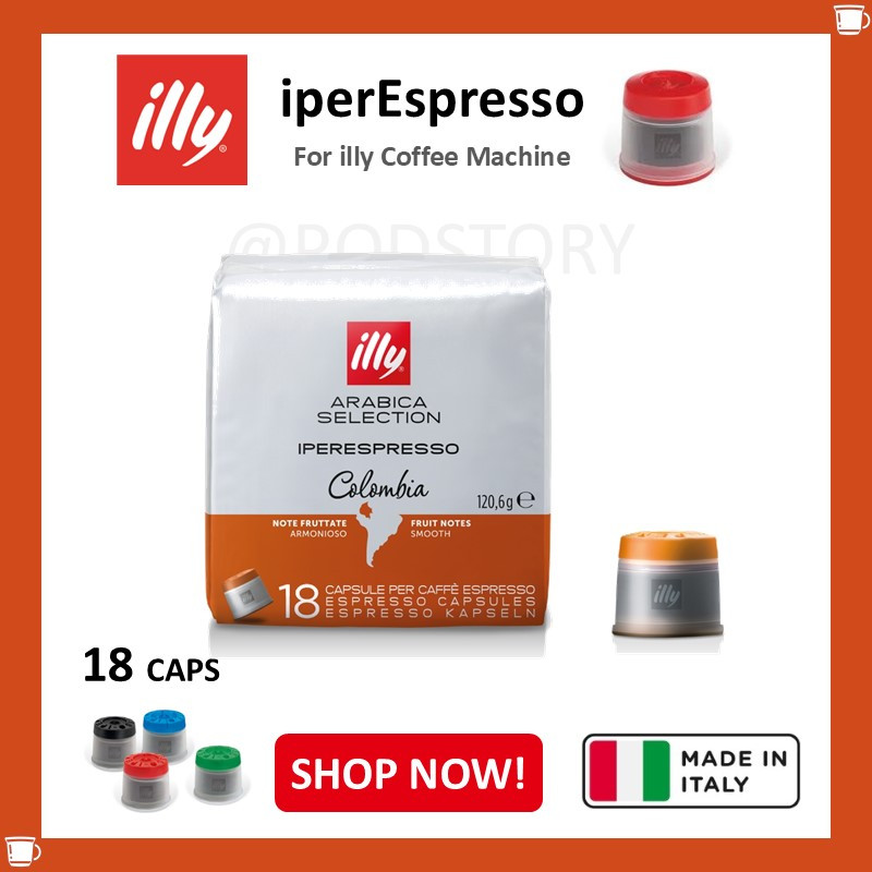 Jual ARABICA COLOMBIA COFFEE - Illy Coffee Capsule (iperEspresso ...