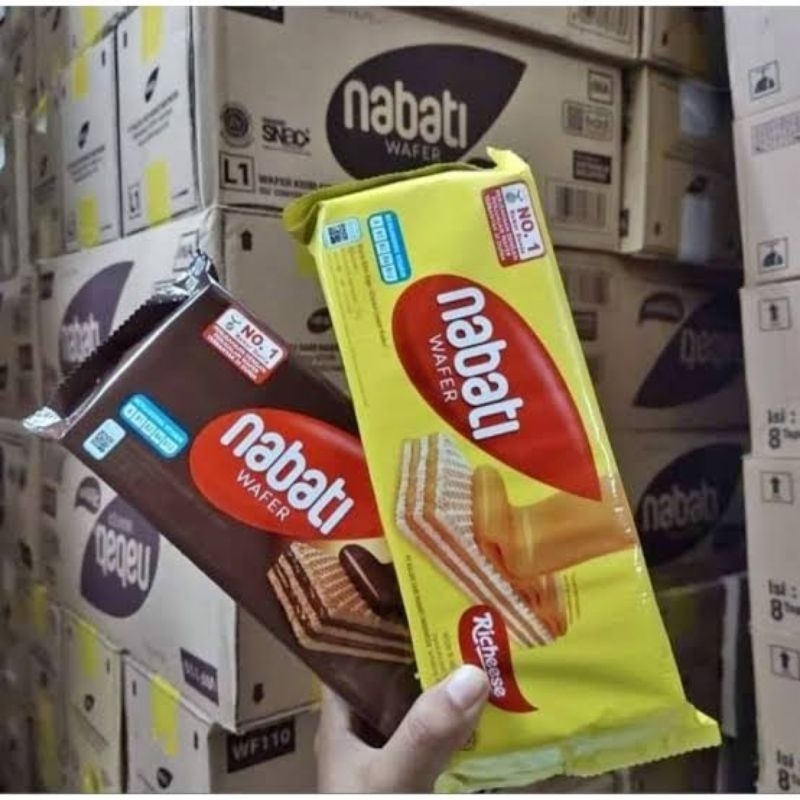 Jual 1 Dus Wafer Nabati Besar 110g - dijual ecer 5000- biasa digunakan ...