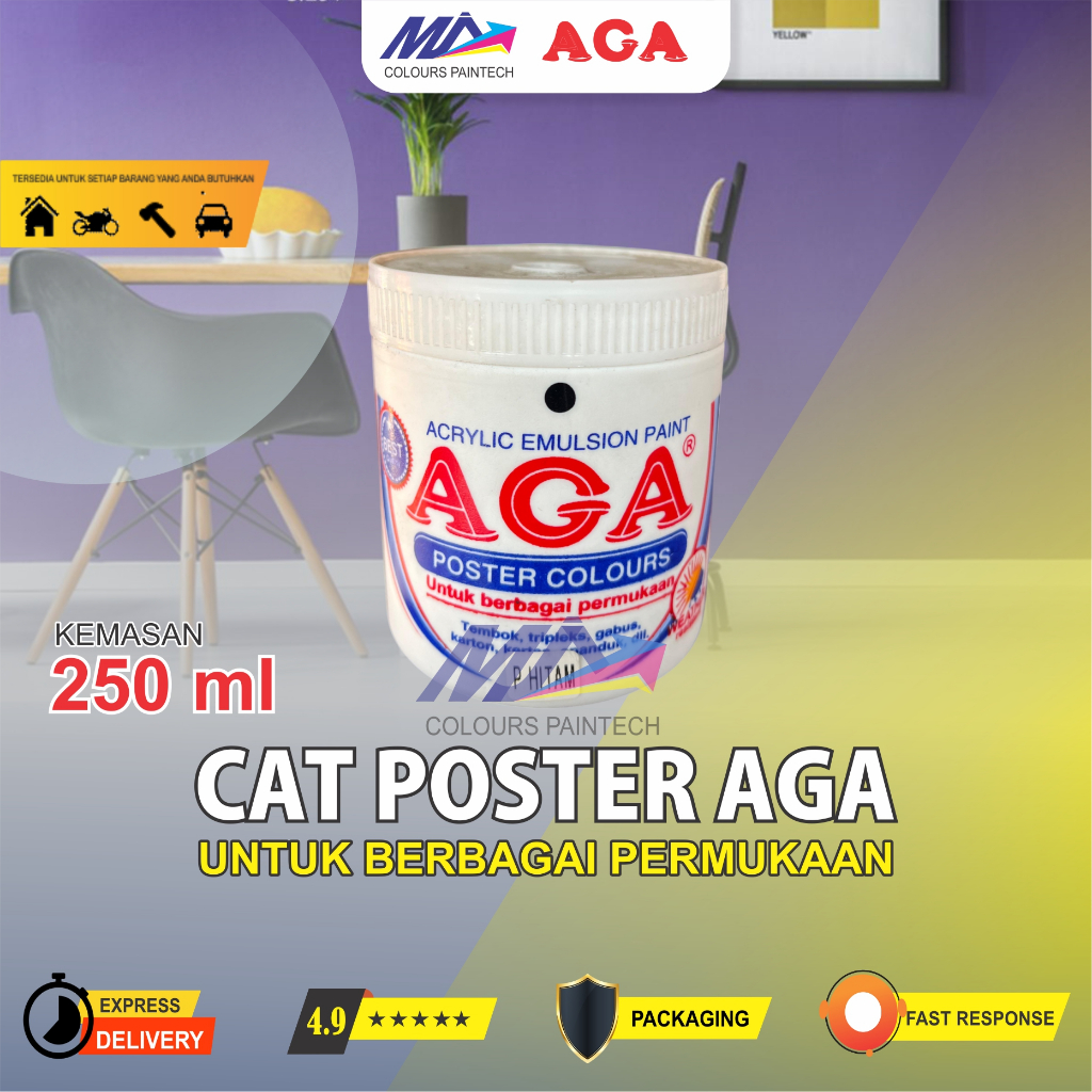 Jual CAT POSTER AGA KALENG 250 CC | Shopee Indonesia