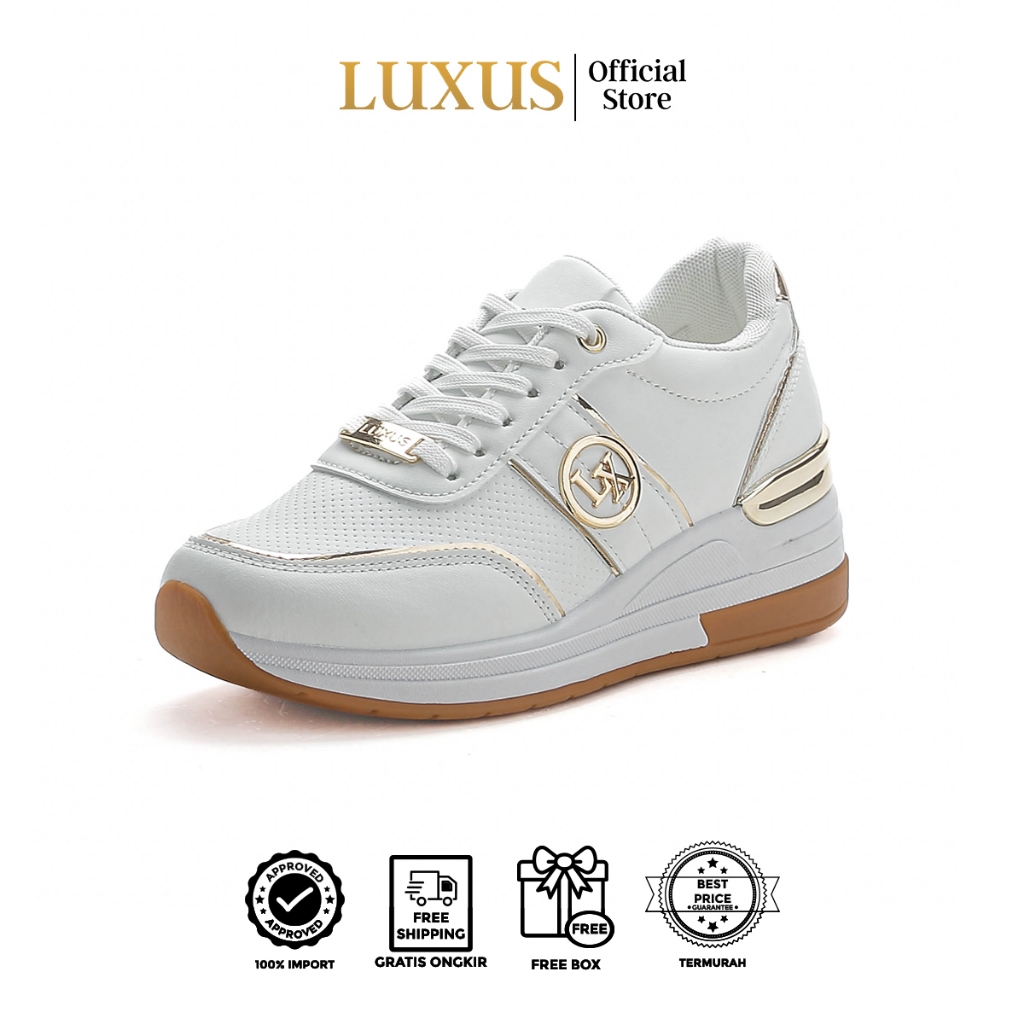 Jual Luxus Yuqi Sepatu Wanita Sepatu Sneakers Sporty Casual - LX2041 | Shopee Indonesia