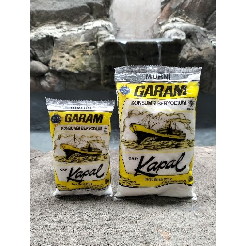 Jual Garam cap kapal 500gr | Shopee Indonesia