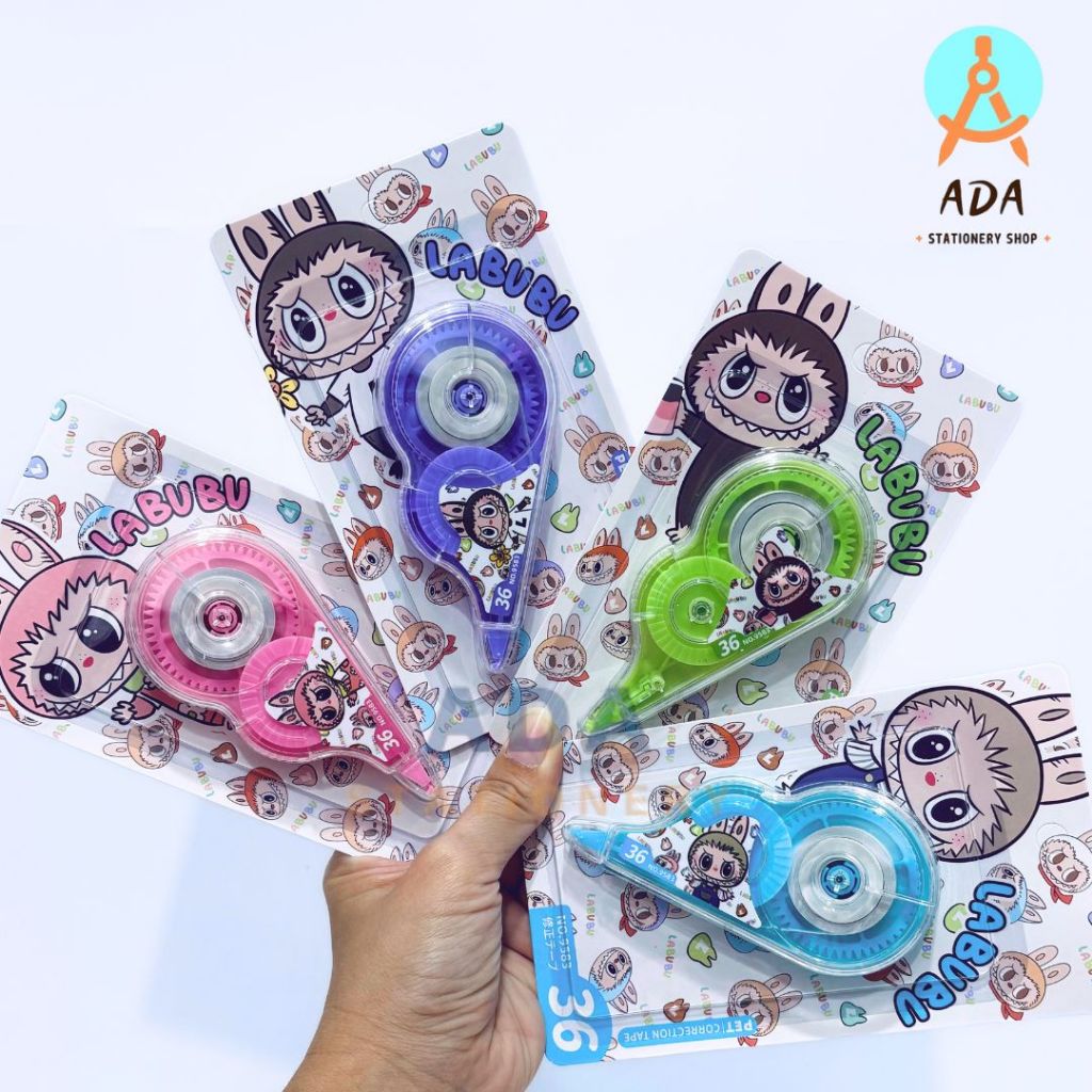 Jual (1 pc) CORRECTION TAPE LABUBU 9583/TIPE X KERTAS LABUBU | Shopee ...