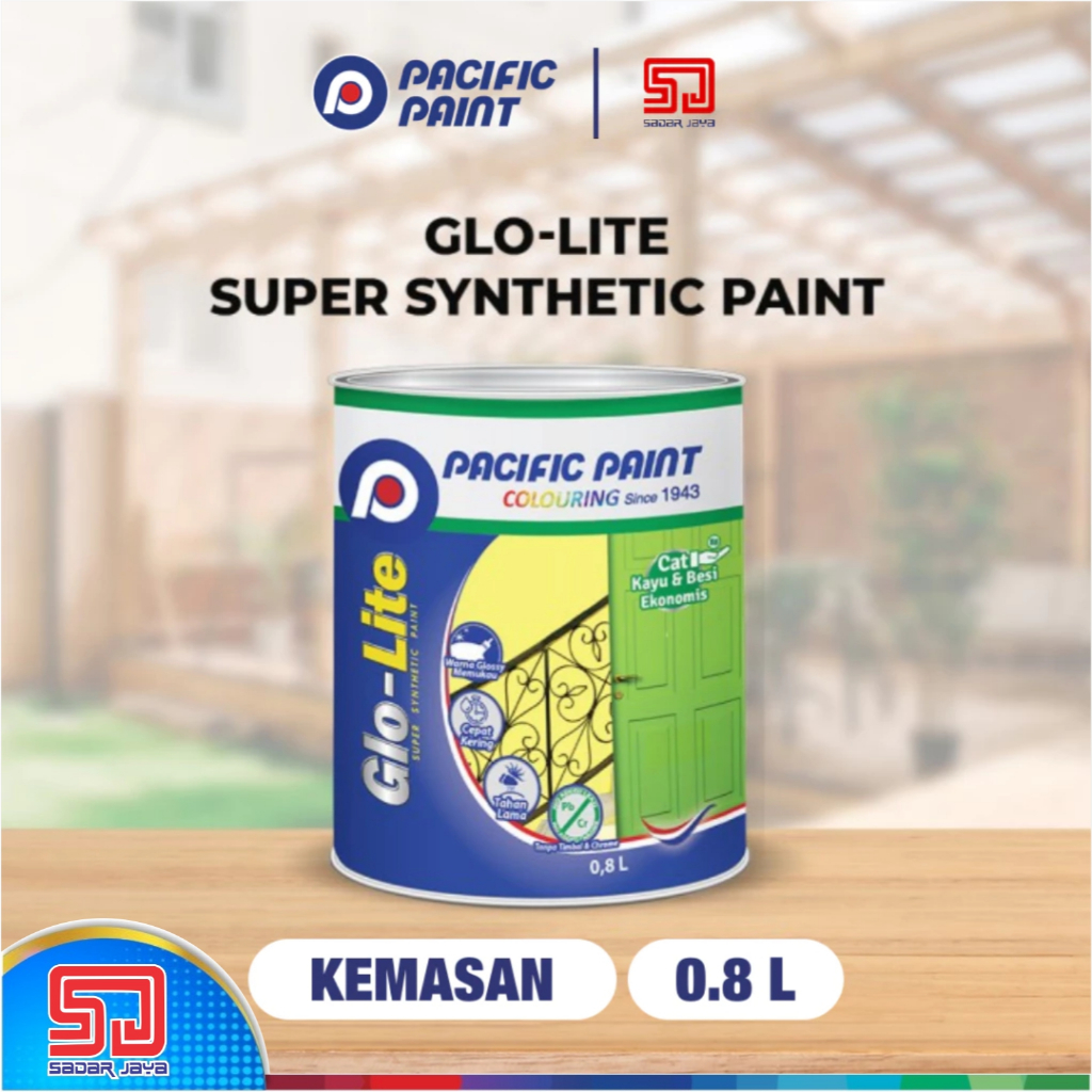 Jual Glo-Lite Super Synthetic Paint SSP Cat Kayu Besi Pacific Solvent ...