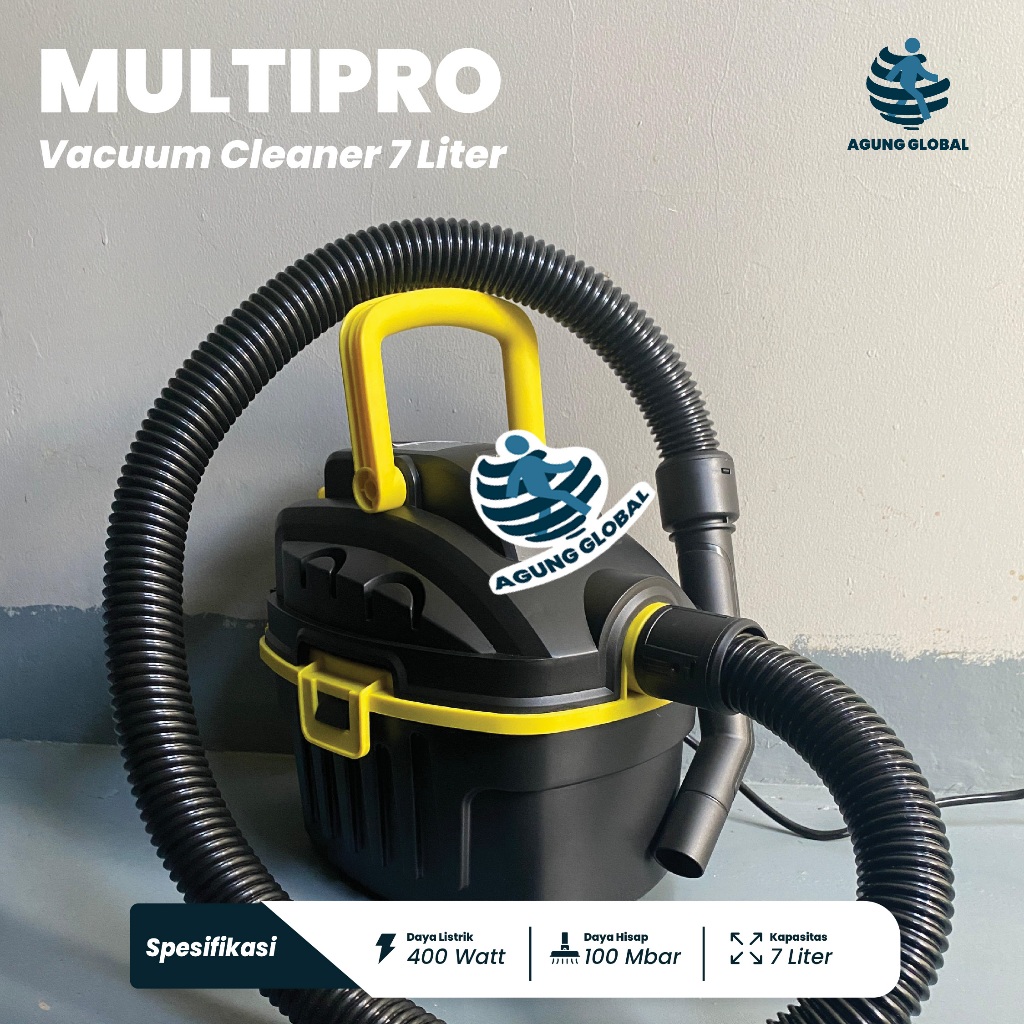 Jual Multipro Vc 7-1 Rl Vacuum Cleaner Wet and Dry 7 Liter Mesin Penghisap Debu Kering dan Basah ...