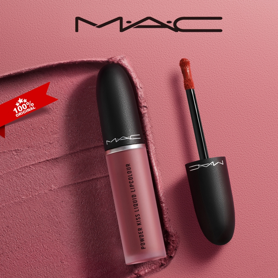 Jual MAC Matte Lipgloss/MAC Liquid Matte Lipstick/MAC Powder Kiss ...