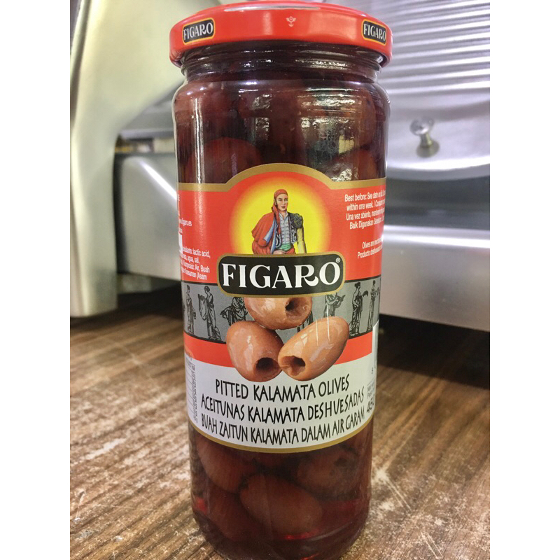 Jual Figaro Pitted Kalamata Olives/Buah Zaitun Kalamata Dalam Garam ...