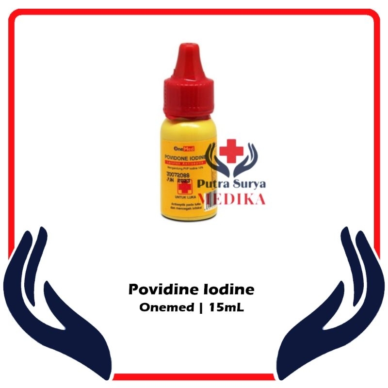 Jual Povidine OneMed 15ml | Obat Merah Luka | Antiseptik Luka | Shopee ...