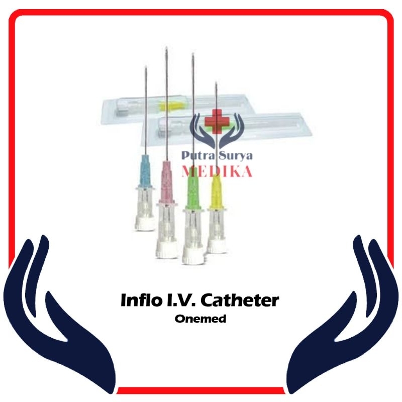 Jual Inflo IV Catheter OneMed Abocath 22G 24G 26G Ecer | Shopee Indonesia