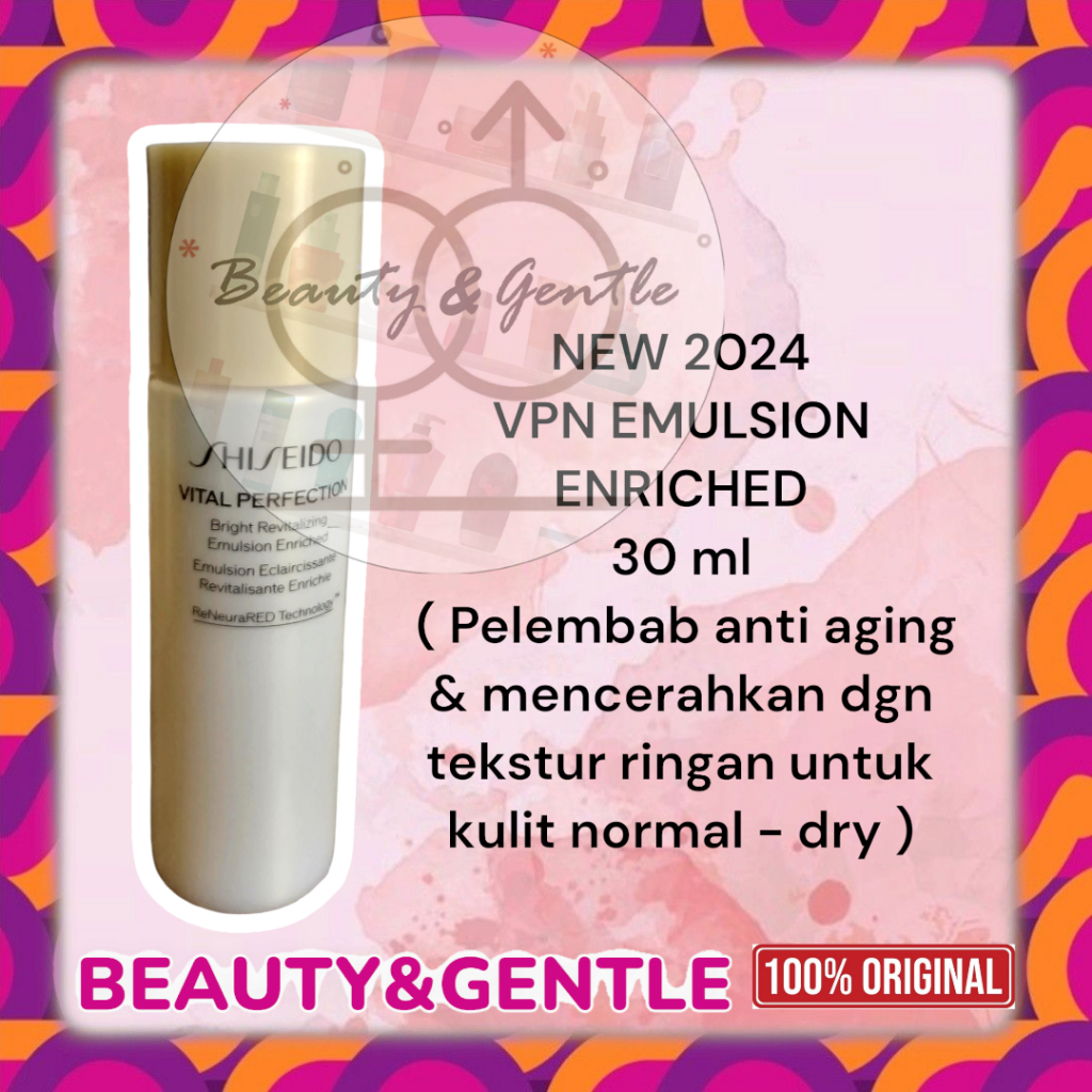 Jual PROMO Vital Perfecion Bright Revitalizing Emulsion Enriched Travel ...