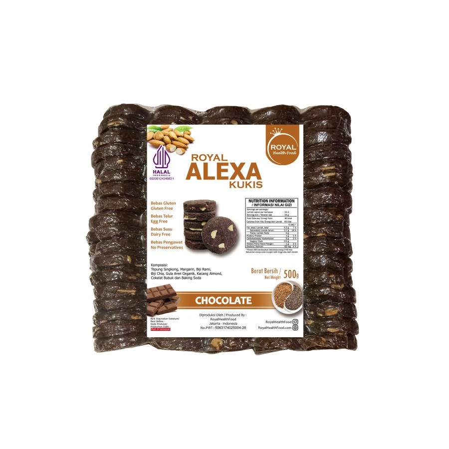 Jual Royal Alexa Kukis 500gr - Gluten Free | Shopee Indonesia