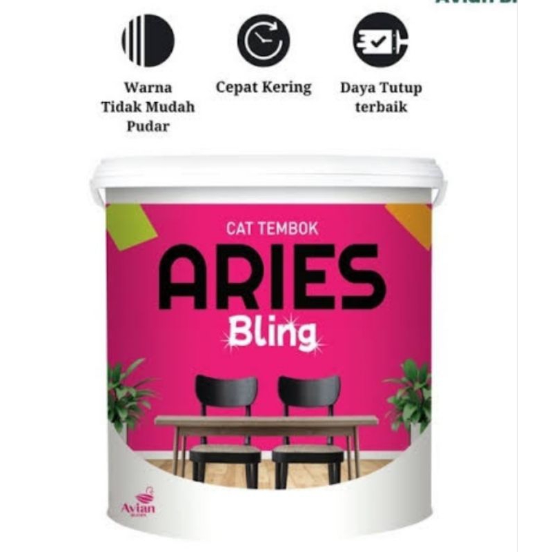 Jual Cat Tembok ARIES BLING sekelas cat Qluc - 18kg | Shopee Indonesia
