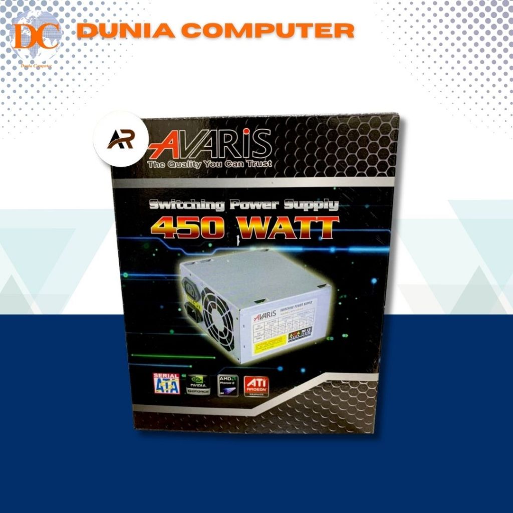 Jual Power Supply Avaris 450Watt | Shopee Indonesia