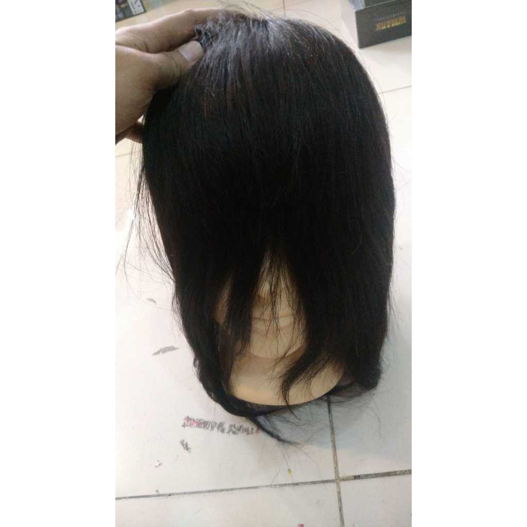 Jual Manekin Patung Rambut Asli Laki Laki Janggut Kepala Cowok Jenggot ...