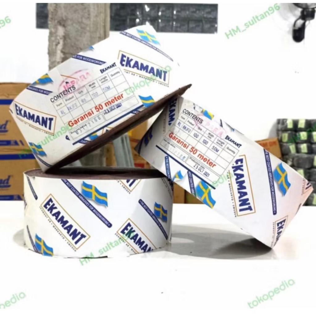 Jual Kertas amplas Ekamant Amplas Roll kain ORIGINAL 100% EKAMANT ...
