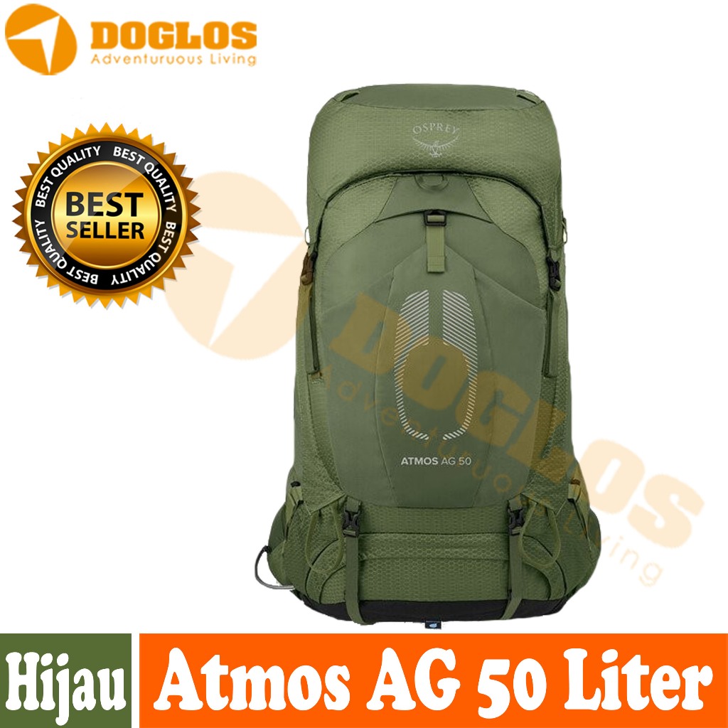 Jual Atmos AG 50 Liter Anti Gravity backpack Tas gunung Carrier Green | Shopee Indonesia