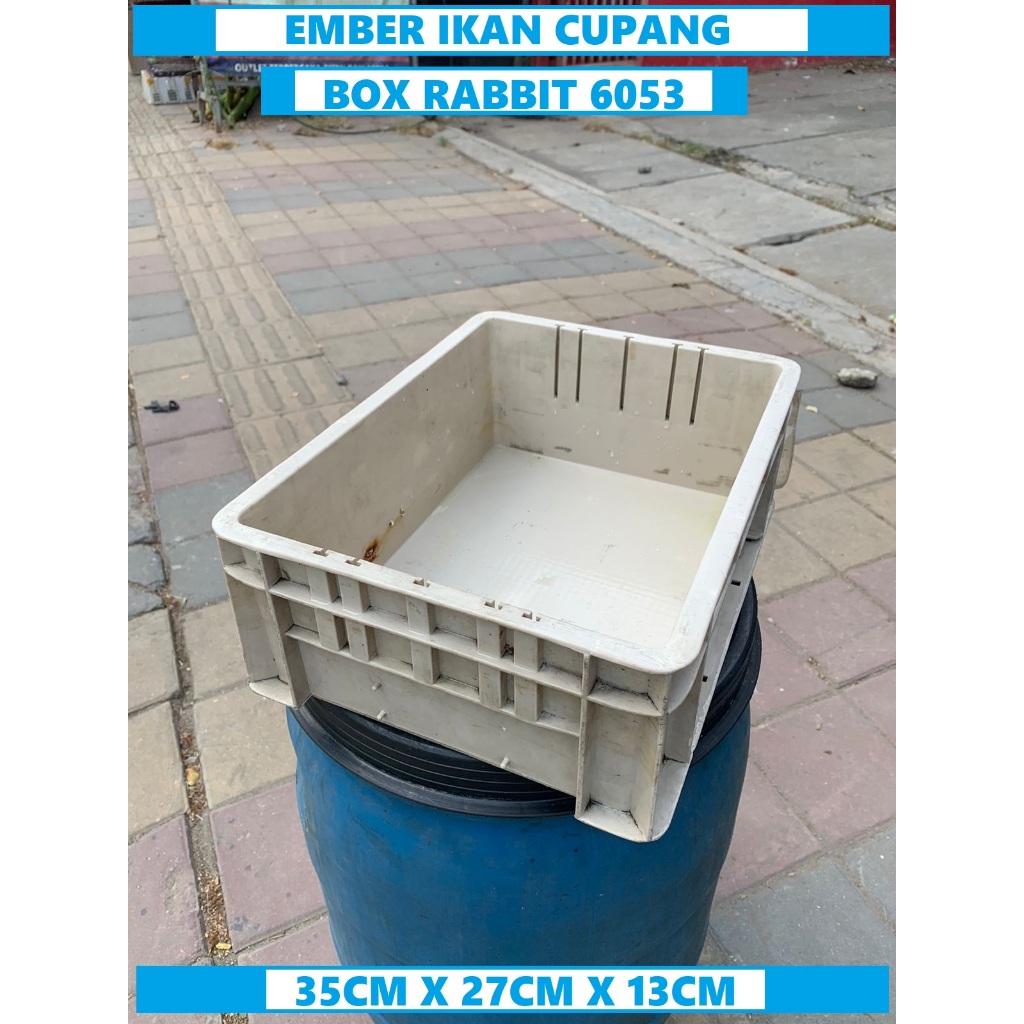 Jual Container industri Rabbit 6053/kontainer Plastik Rapat/Krat ...
