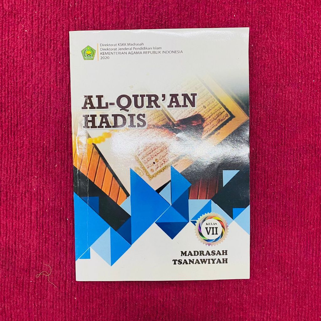 Jual Buku Pelajaran Alquran Hadis Kelas 7 MTS KEMENAG - Buku Paket ...