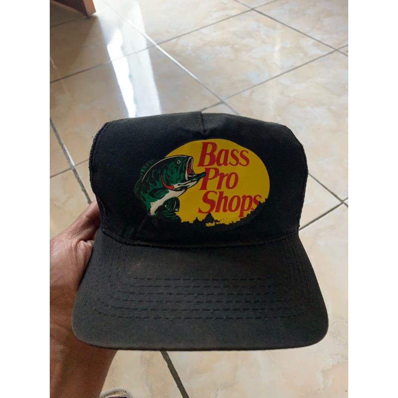 Jual Topi Trucker Bass Pro Shops Second Original | Shopee Indonesia