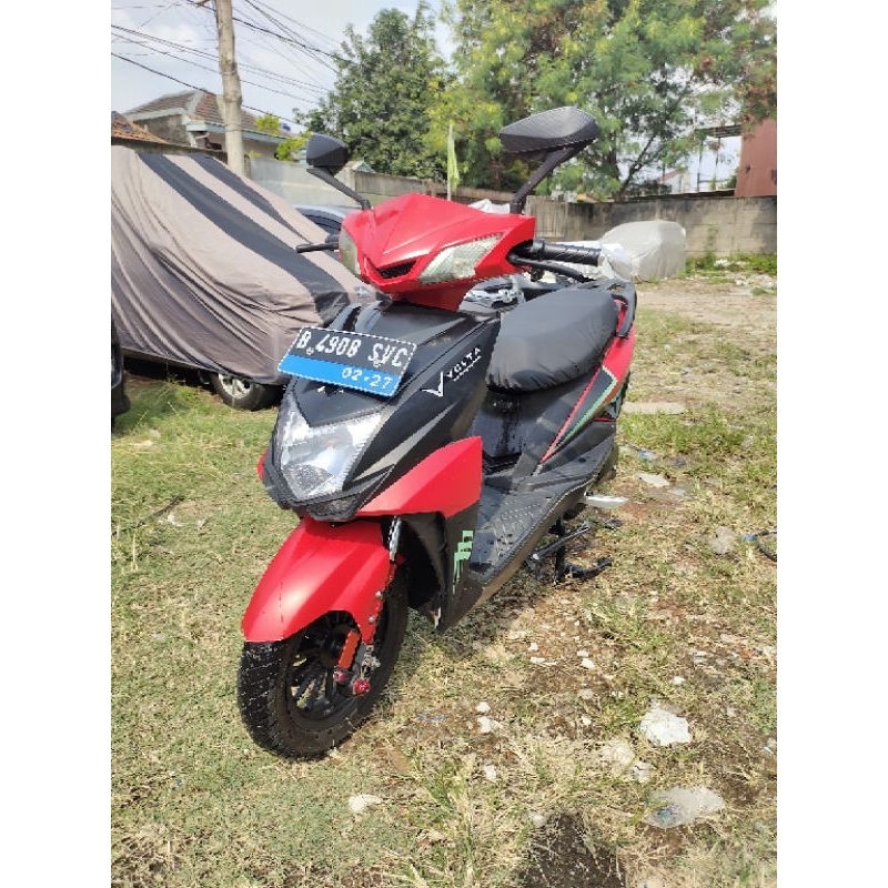 Jual Motor Listrik Volta 401 Surat-surat Lengkap Merah / Molis Volta ...