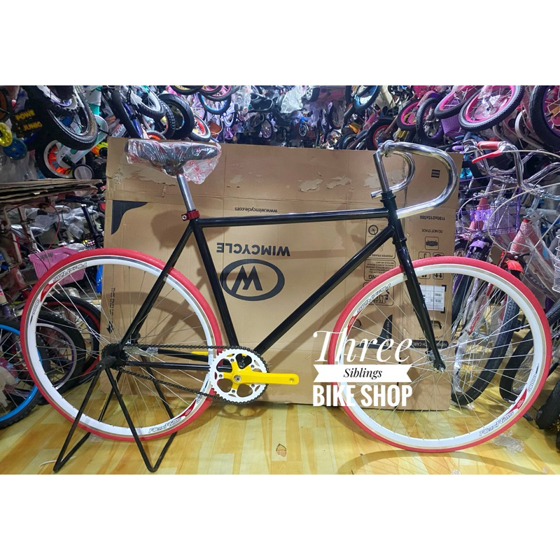 Jual SEPEDA FIXIE 700c REM TORPEDO VELG ALLOY STANG BALAP DROGBAR STANG ...