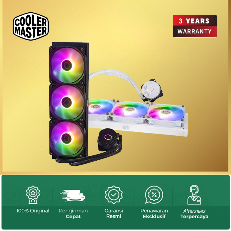 Jual CPU Liquid Cooler Cooler Master MasterLiquid 360L Core ARGB ...