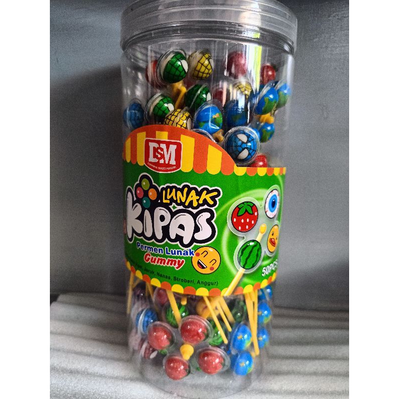 Jual DSM Permen Lunak Bola Kipas Isi 50 pcs | Shopee Indonesia