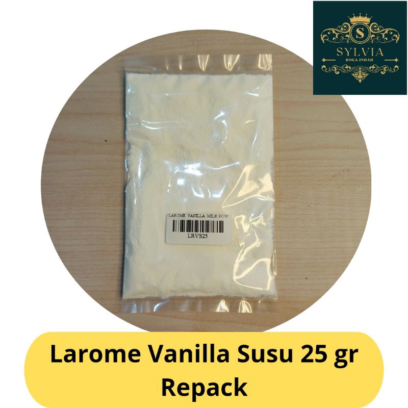 Jual LAROME Vanilla Susu Powder 25 gr Repack | Shopee Indonesia