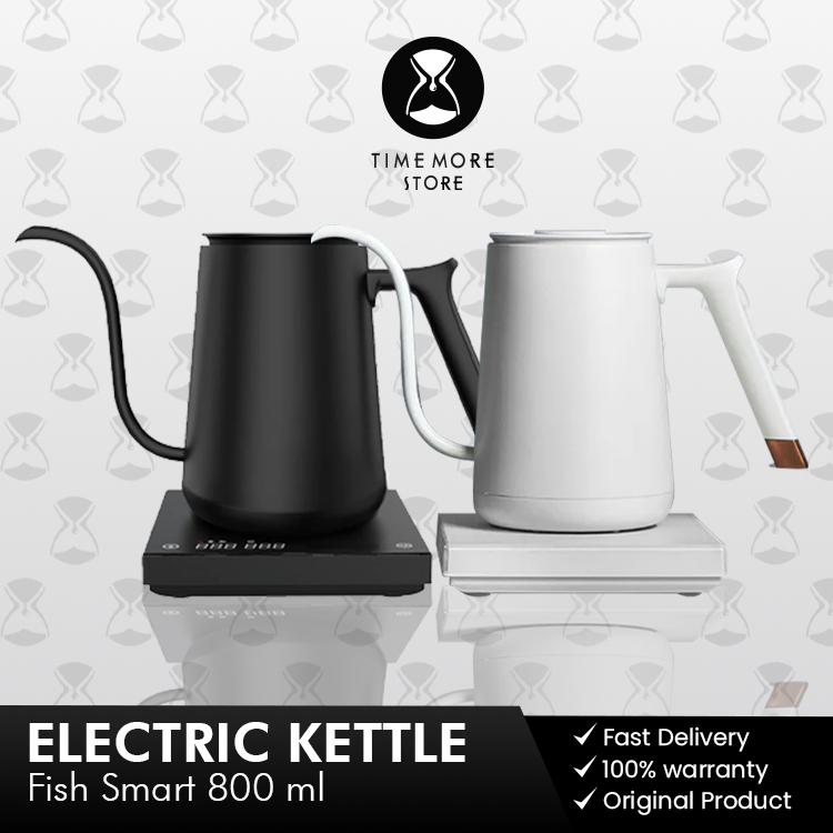 Jual timemore fish smart electric kettle 800ml teko air kopi listrik ...