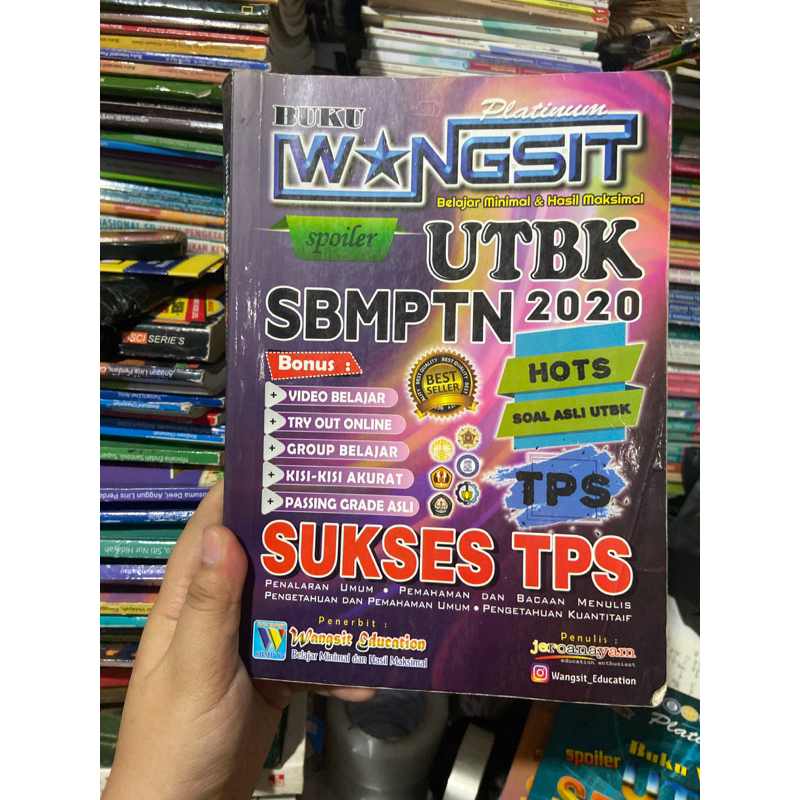 Jual Buku wangsit UTBK SBMPTN 2020 SUKSES TPS | Shopee Indonesia