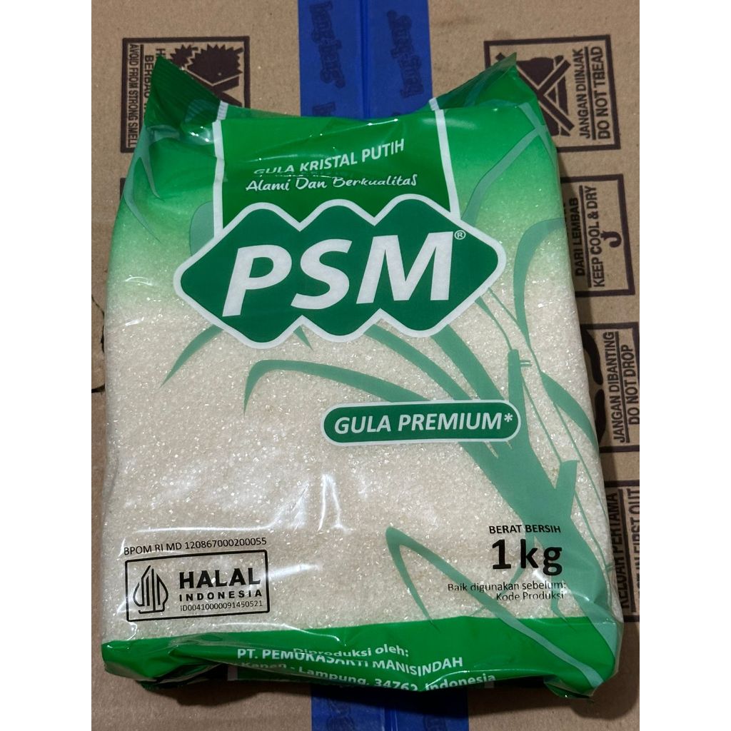Jual Gula Pasir PSM Putih Premium 1 Kg | Shopee Indonesia