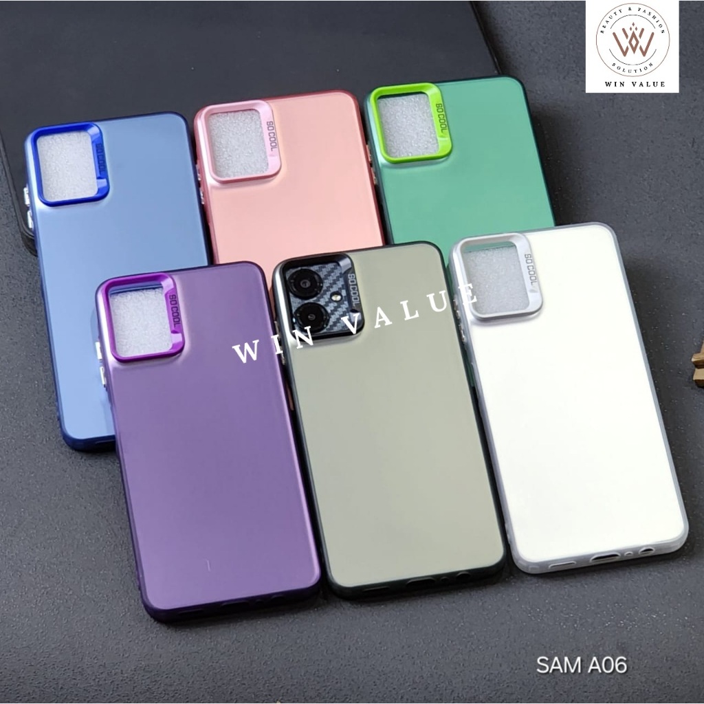 Jual Case Samsung A06 4G Samsung A06 5G Case HYBRID IMD Color Plate ...