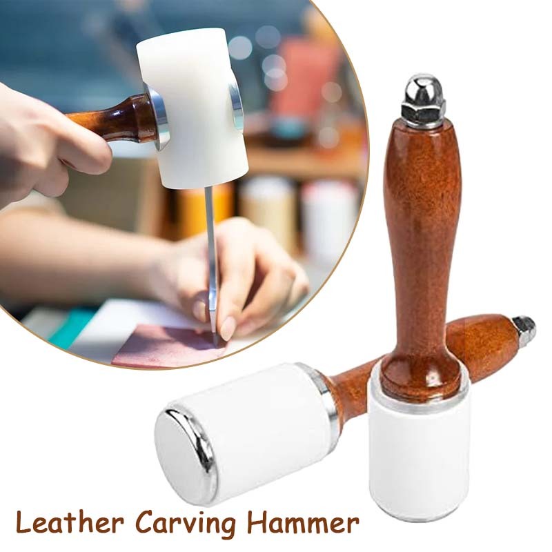 Jual Hammer Leather Diy Craft Leather Carving Hammer Alat Carving Kulit ...