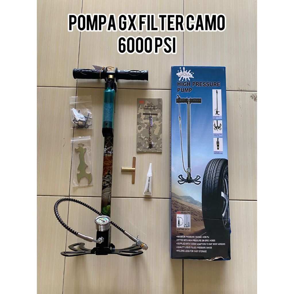 Jual Pompa GX FILTER Camo 6000 PSI | Shopee Indonesia