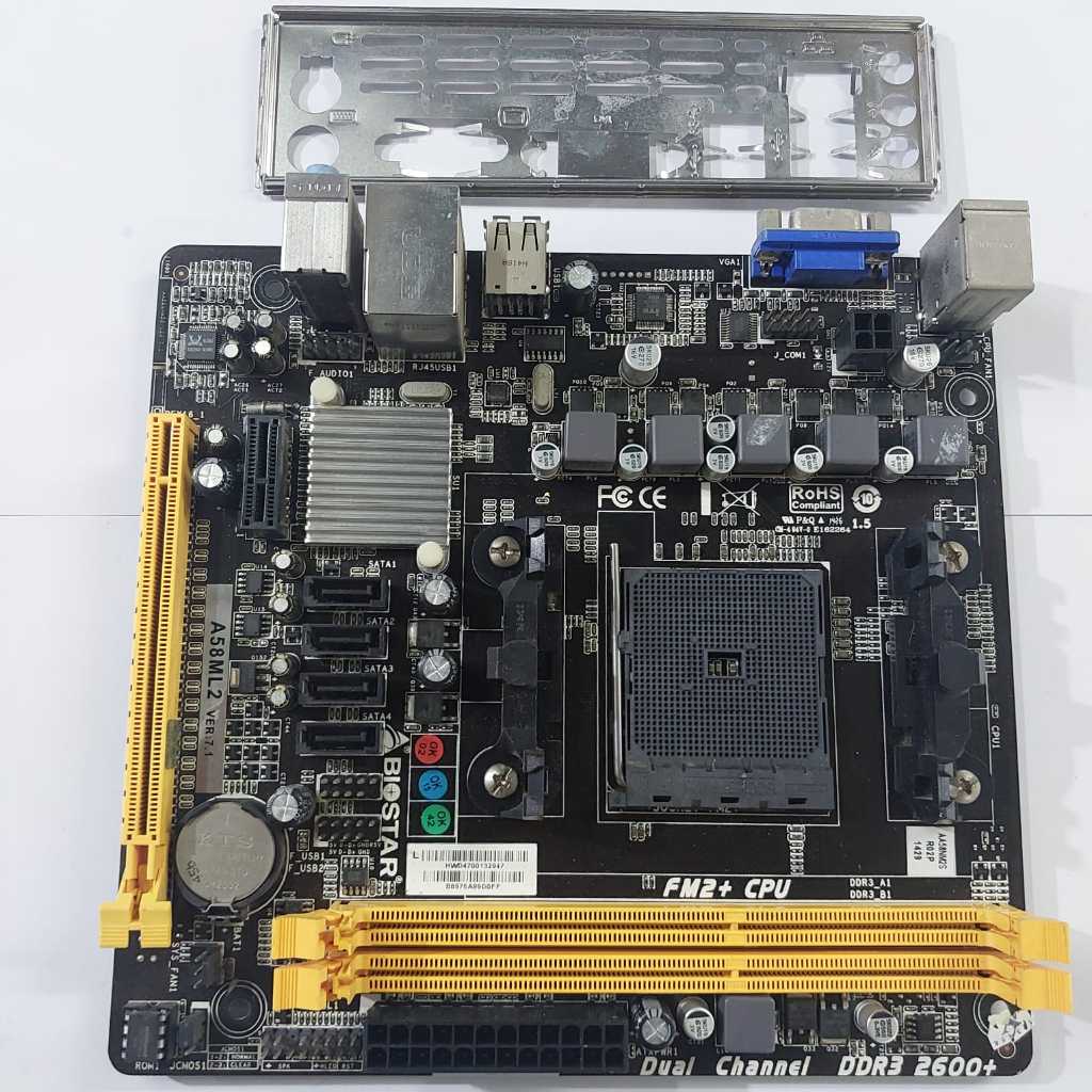 Jual Mainboard AMD BIOSTAR 58ML2 Socket FM2+ murah | Shopee Indonesia