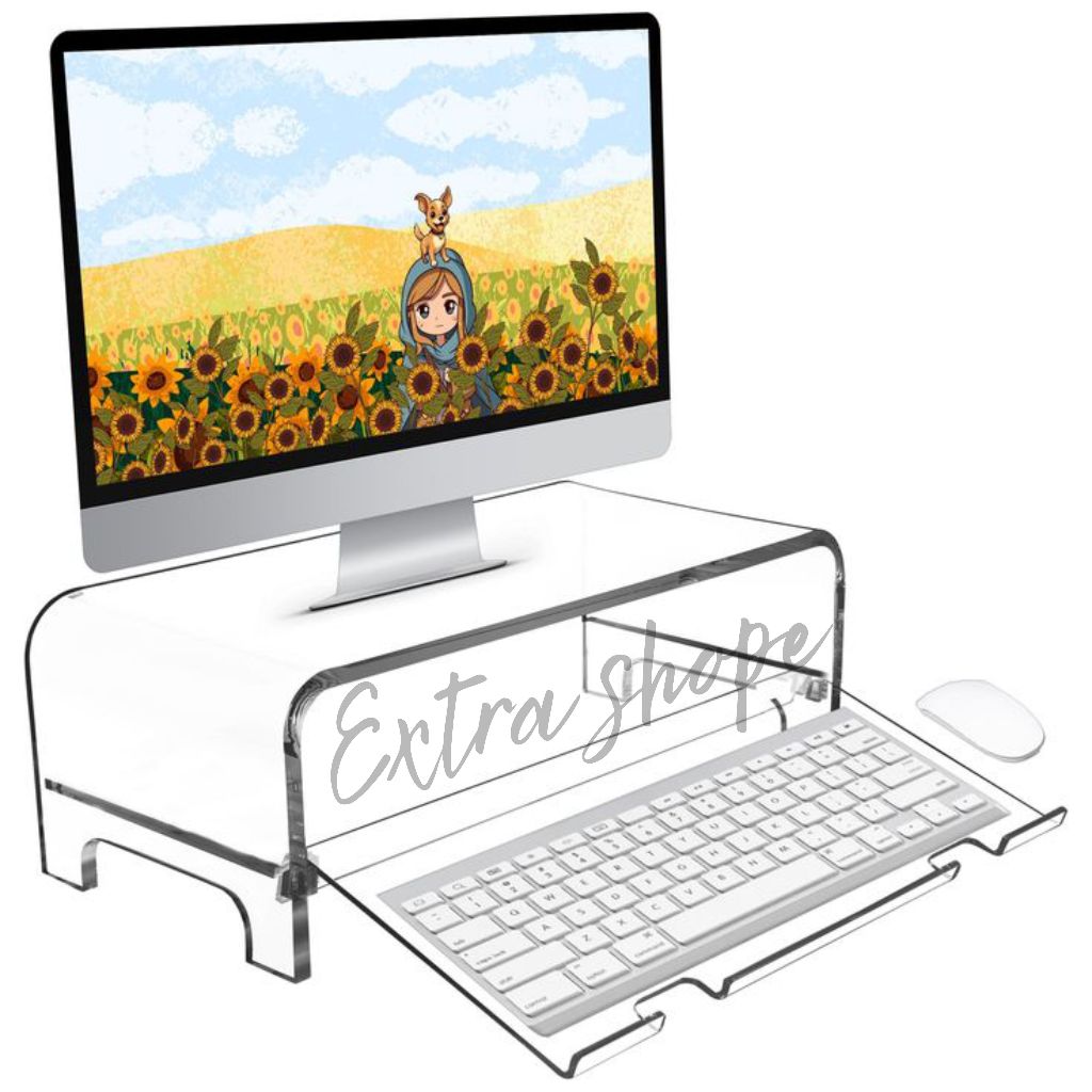 Jual Stand Monitor Keyboard drawer | Shopee Indonesia