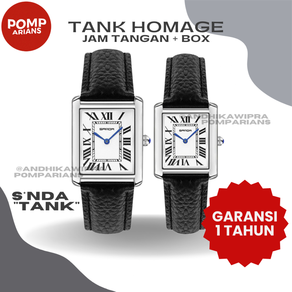 Jual Sanda Tank - Jam Tangan Unisex [READY STOCK] | Shopee Indonesia