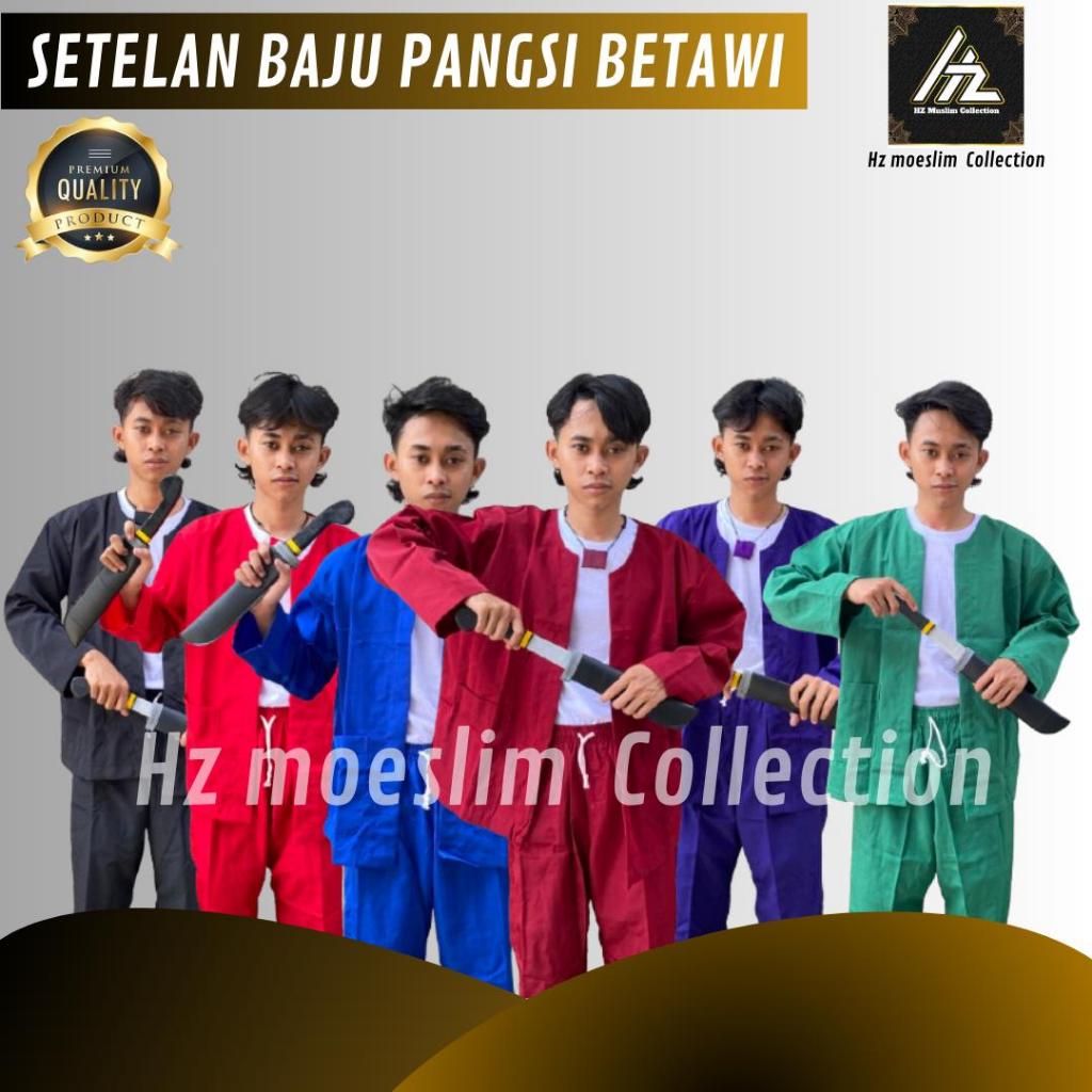 Jual Baju Pangsi Anak Dan Dewasa Setelan Pangsi Dan Golok Kayu Mainan ...