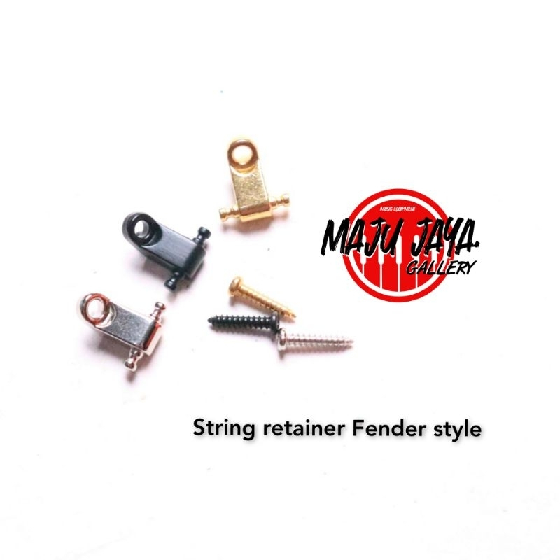 Jual string retainer neck gitar stratocaster telecaster style chrome ...