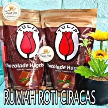 Jual TULIP CHOCOLADE HAGELSLAG 500GR ZIPLOCK MEISES MESE CHOCORICE DARK ...