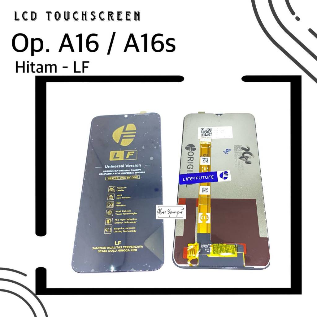 Jual LCD TOUCHSCREEN OPPO A16 / A16S 2021 CPH2269 CPH2275 FULLSET ...