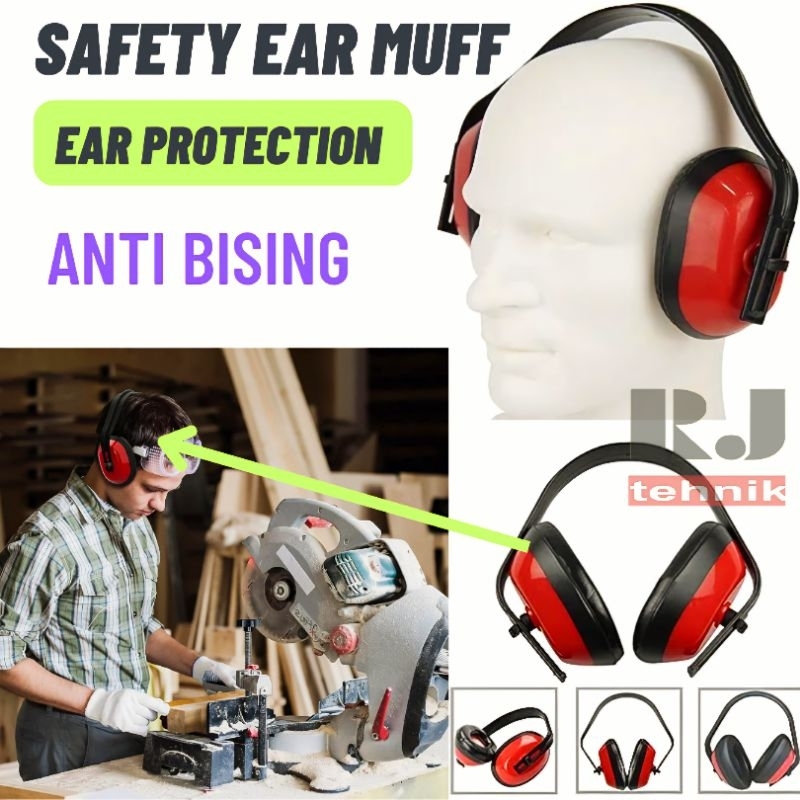Jual Safety Ear Muff Murah Penutup Pelindung Telinga Kuping Peredam ...