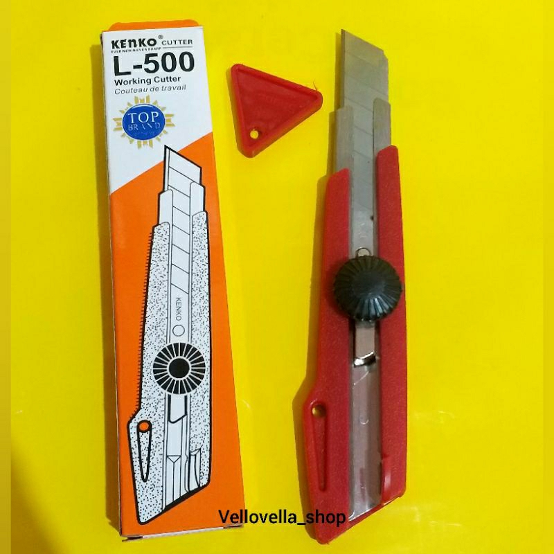 Jual cutter besar kenko kater besar cutter jumbo L500 pisau pemotong ...