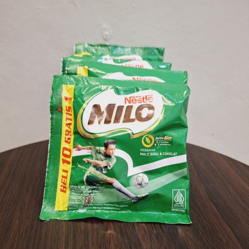 Jual Milo sachet 1 renceng isi 10 pcs | Shopee Indonesia