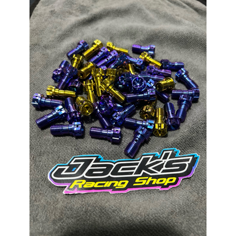 Jual Titanium Probolt Baut Kaliper Banjo Selang Rem Kasar Halus Grade 5 original vietnam ...