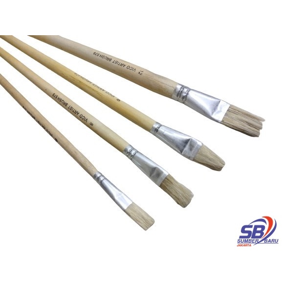 Jual Painting Brush Acrylic Kuas Lukis / Kuas Cat Air Minyak No 4 6 8 ...