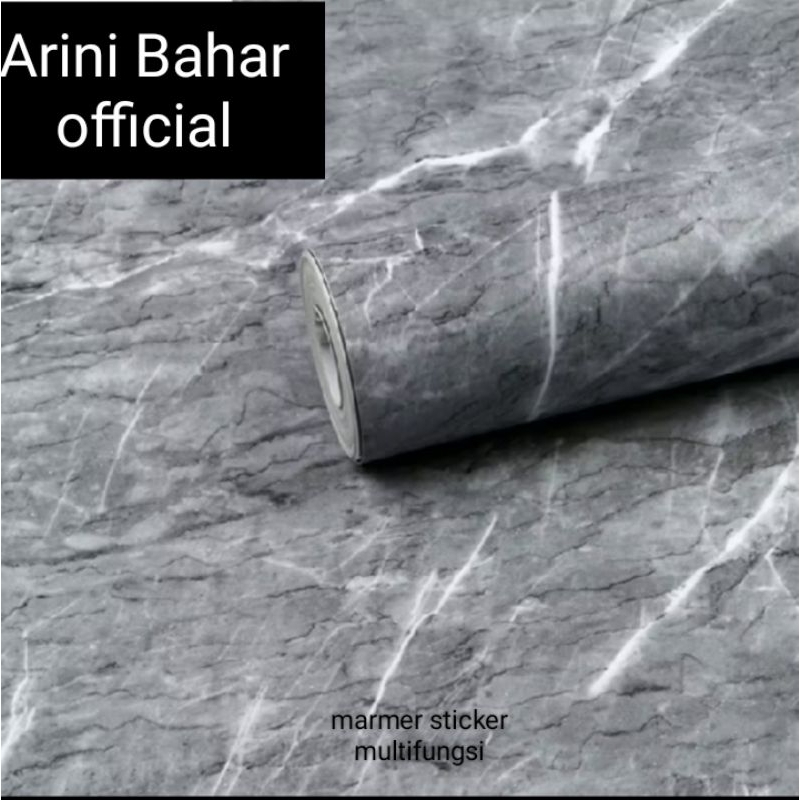 Jual wallpaper sticker dinding marble marmer tekstured 3d | Shopee ...